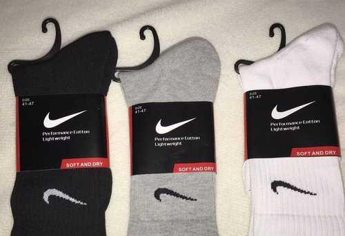 Носки (высокие, с махрой) Nike Performance Cotton