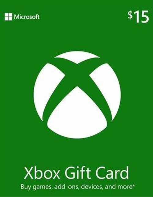 Подарочные карты Xbox USA Gift card