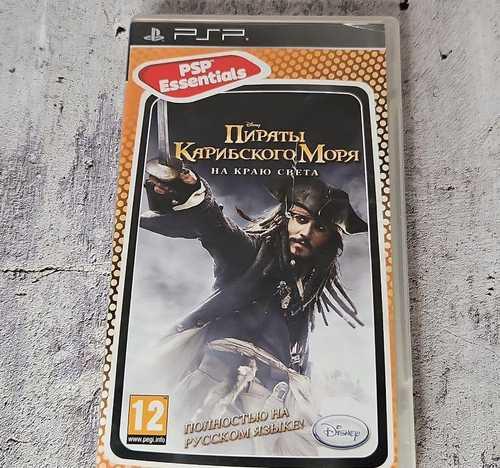 PSP Disney Пираты Карибского Моря на краю света