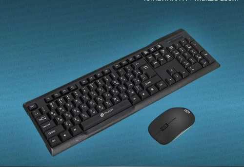 Беспроводная клавиатура и мышь оклик