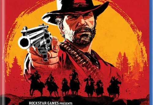 Диск Red dead redemption 2 ps4