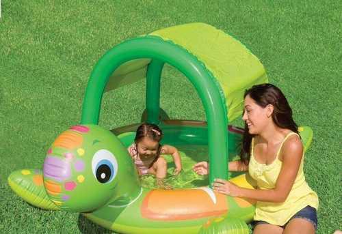 Детский надувной бассейн Intex "Черепаха"