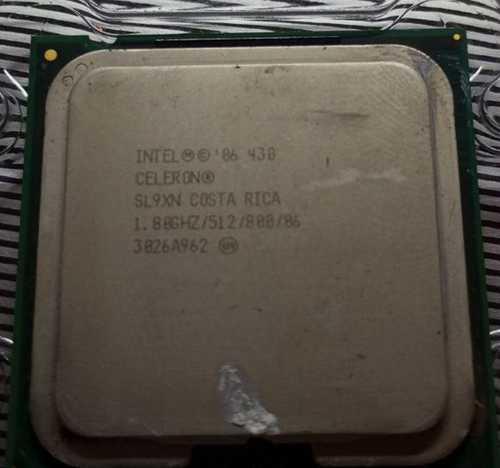 Процессор Intel 430 Celeron 1.80GHZ/512/800/06