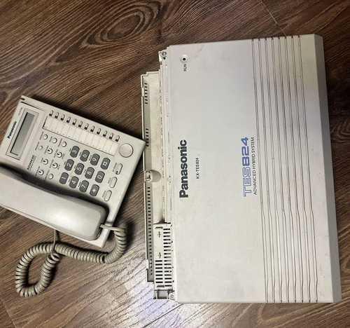 Атс panasonic 824 с телефоном