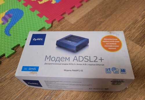 Adsl модем zyxel p660rt2 ee