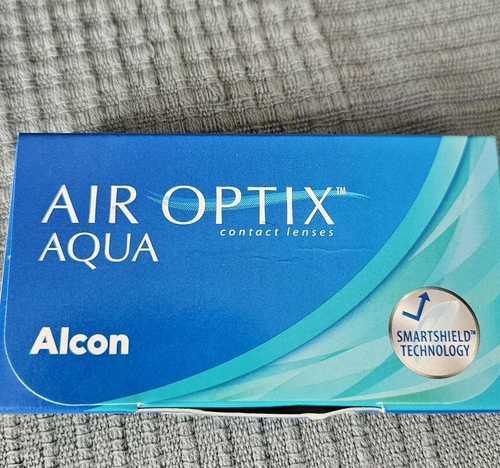 Линзы контактные Air Optix Aqua -5.50 (2шт)