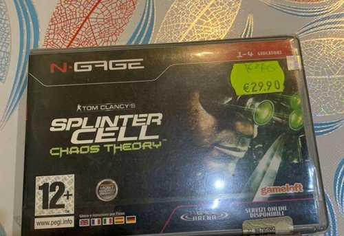 Splinter cell chaos theory N-gage (силд)