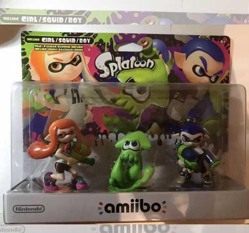 Amiibo splatoon европейка