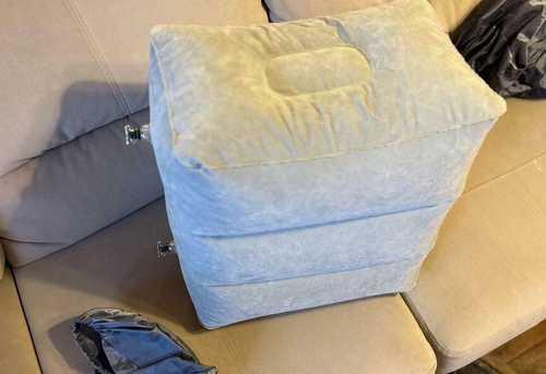 Подушка для путешествий надувная под ноги