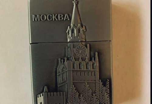 Подарочная зажигалка "Спасская башня Кремля"