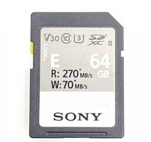 Sony 64gb 270mb/s 70mb/s