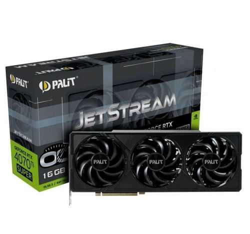 Видеокарта GeForce RTX 4070 Ti super JetStream OC