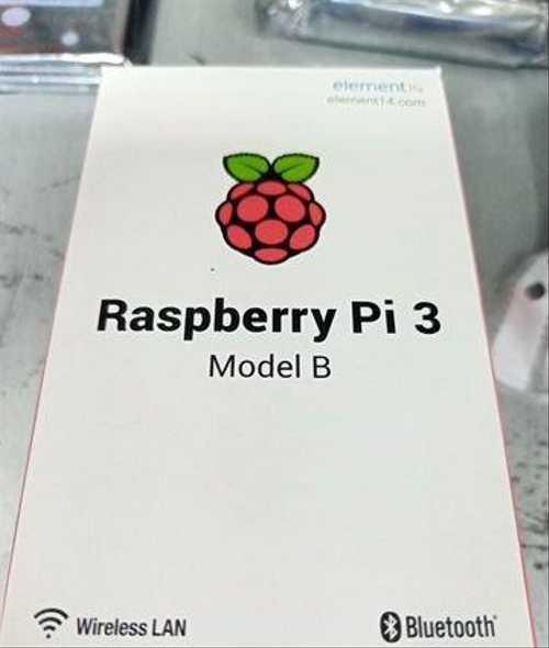 Микрокомпьютер Raspberry Pi 3 model B