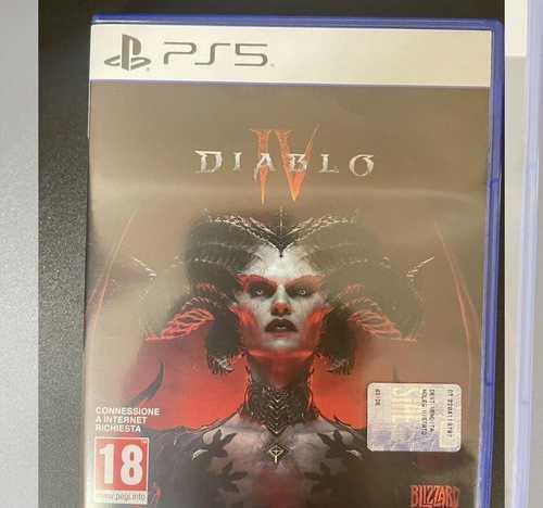 Diablo 4 ps5 диск