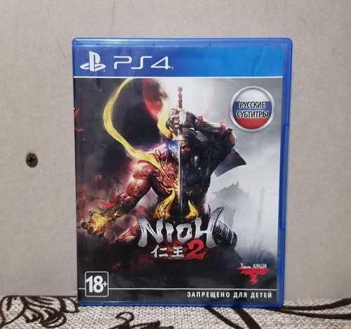 Nioh 2 Диск на ps4
