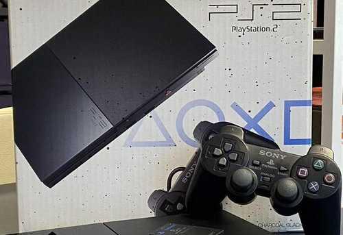 PlayStation 2 Slim scph - 90008 (прошитая)
