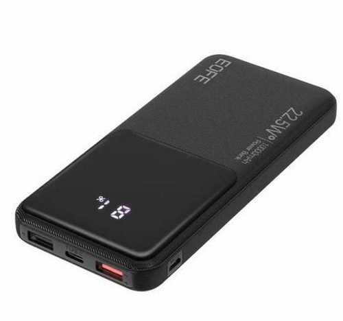 Внешний аккумулятор eofe G101, 10000mAh LCD 22.5W, Черный