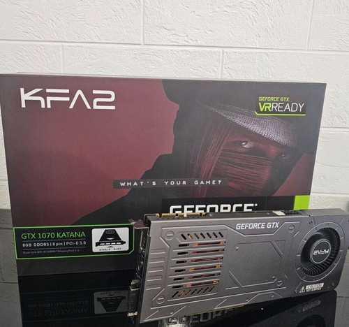 Видеокарта KFA2 GTX 1070 Katana 8Gb