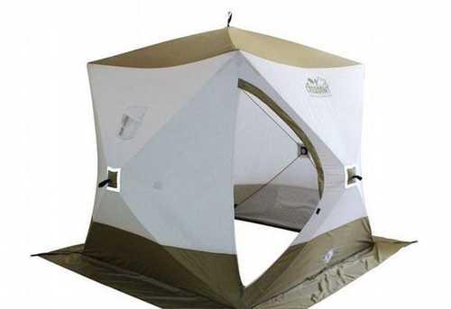 Палатка зимняя куб следопыт Premium 1,8х1,8 м, 3-х
