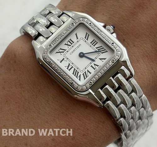 Часы женские Cartier Panthere 27 mm steel