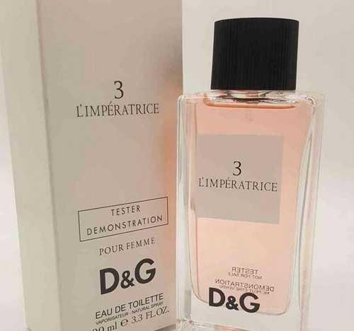 Dolce gabbana 3 l imperatrice 100 мл