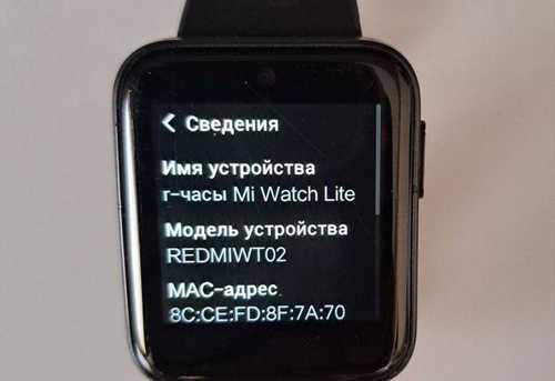 SMART -часы Xiaomi Mi Watch Lite