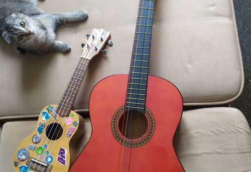 Гитара и укулеле