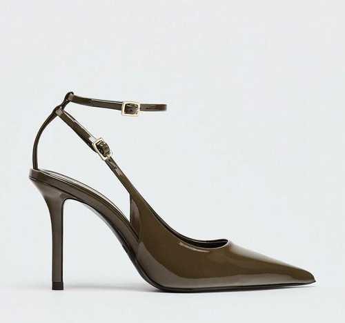 Туфли zara лакированные