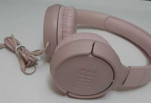 Проводные наушники JBL Tune 500 Pink (новые)