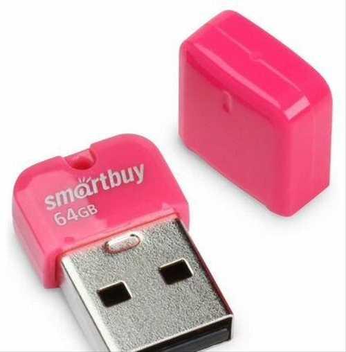 Флешка USB SmartBuy ART 64GB pink