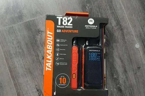 Новые рации Motorola t82