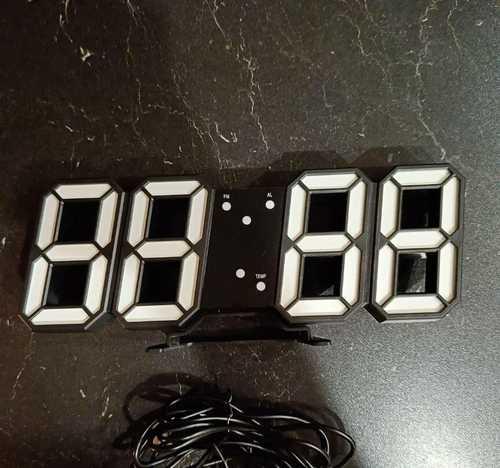 Светодиоидные 3D часы