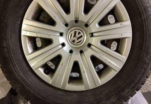 Комплект зимних колес r16 на VW Tiguan