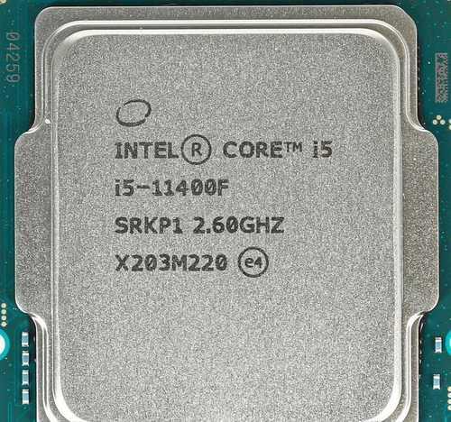 Процессор intel core i5 11400f