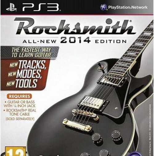 Rocksmith All New 2014 Edition (диск+кабель) PS3