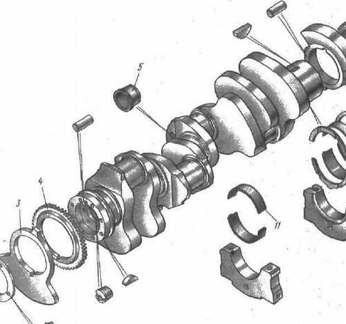 238-105156 Крышка подшипника коленвала ямз 658.2