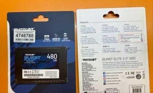 Жёсткий диск SSD PBE480GS25ssdr 2.5" 480Gb