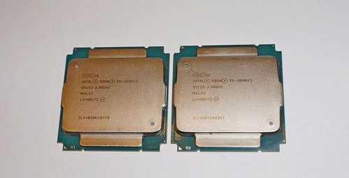 Xeon E5-2699V3 18/36 2шт Трейдин