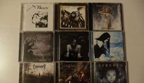 CD диски лицензия power / gothic/doom metal