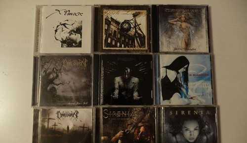 CD диски лицензия power / gothic/doom metal