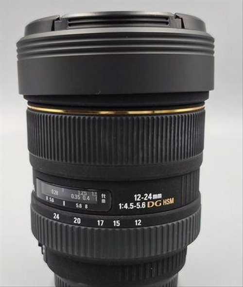 Sigma AF 12-24mm F4.5-5.6 EX DG для Canon