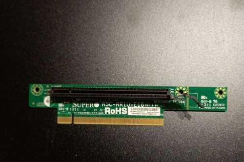 Riser PCI-E 3.0x16 Supermicro RSC-RR1U-E16