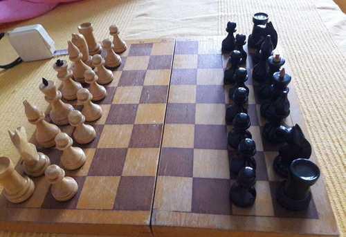 Шахматы СССР деревянные 30 х 30 см