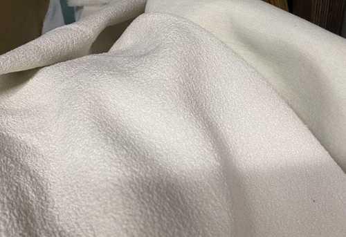 Мебельная ткань Букле белый антигрязь