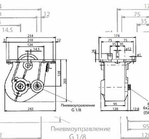 Коробка отбора мощности (ком) scania 28-9-137 для кпп GRS 890-900-920