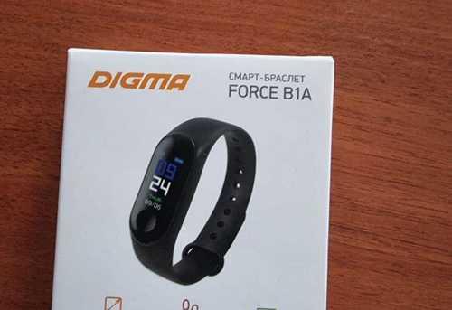 Фитнес браслет digma force b1a