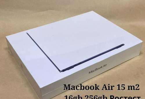 Macbook Air 15 m2 16gb 256gb RUS