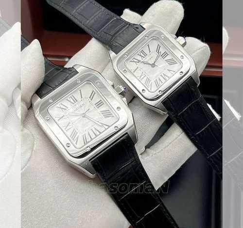 Наручные часы Cartier Santos мужские и женские