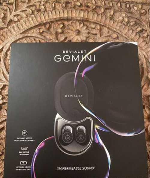 Беспроводные наушники Devialet Gemini