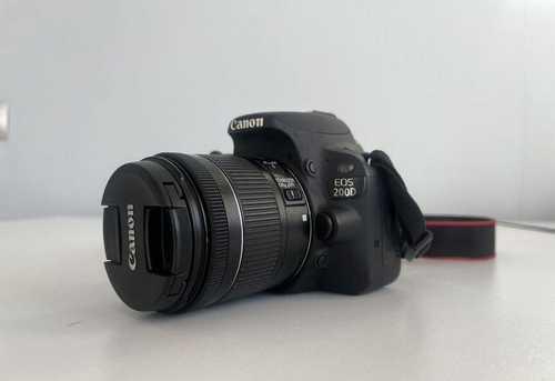 Зеркальный фотоаппарат Canon 200D